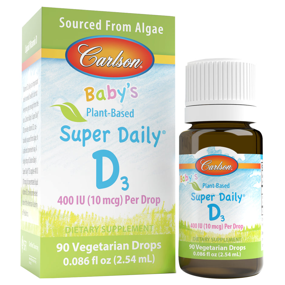 Best Vitamin D3 with K2 Liquid | Carlson Labs