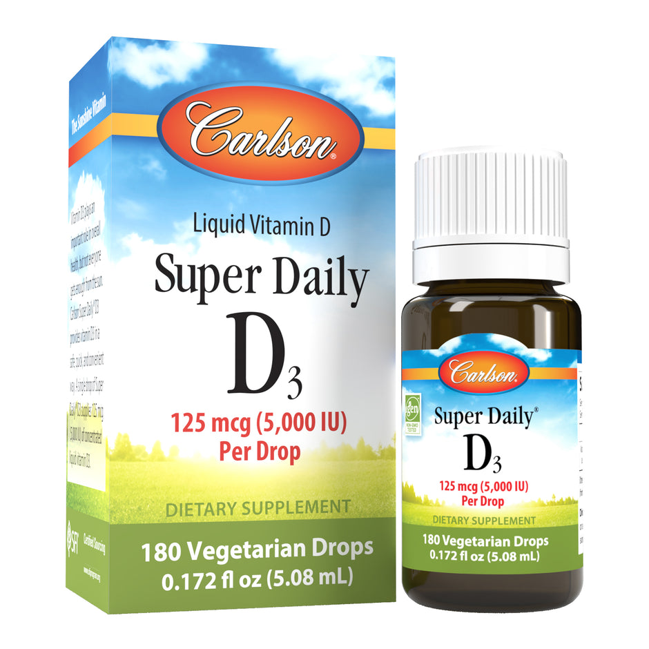 Top-Rated Vitamin D3 Drops for Infants: Carlson Labs