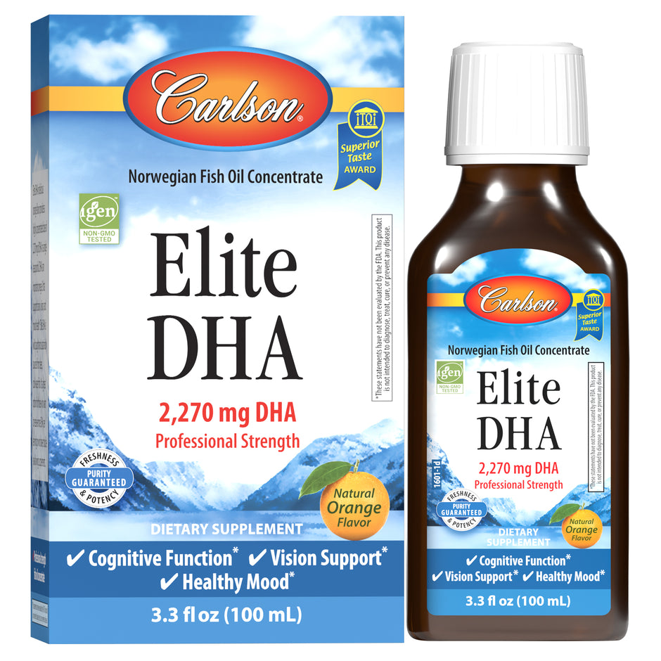Get Your Daily Dose of DHA 500 with Carlson Super DHA Gems | Carlson Labs